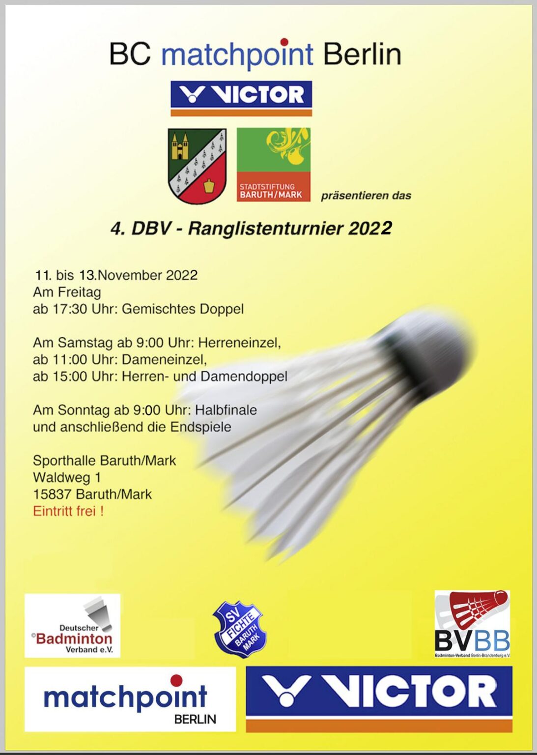 Baruth/Mark freut sich auf die deutsche Badminton Elite! – Badminton ...